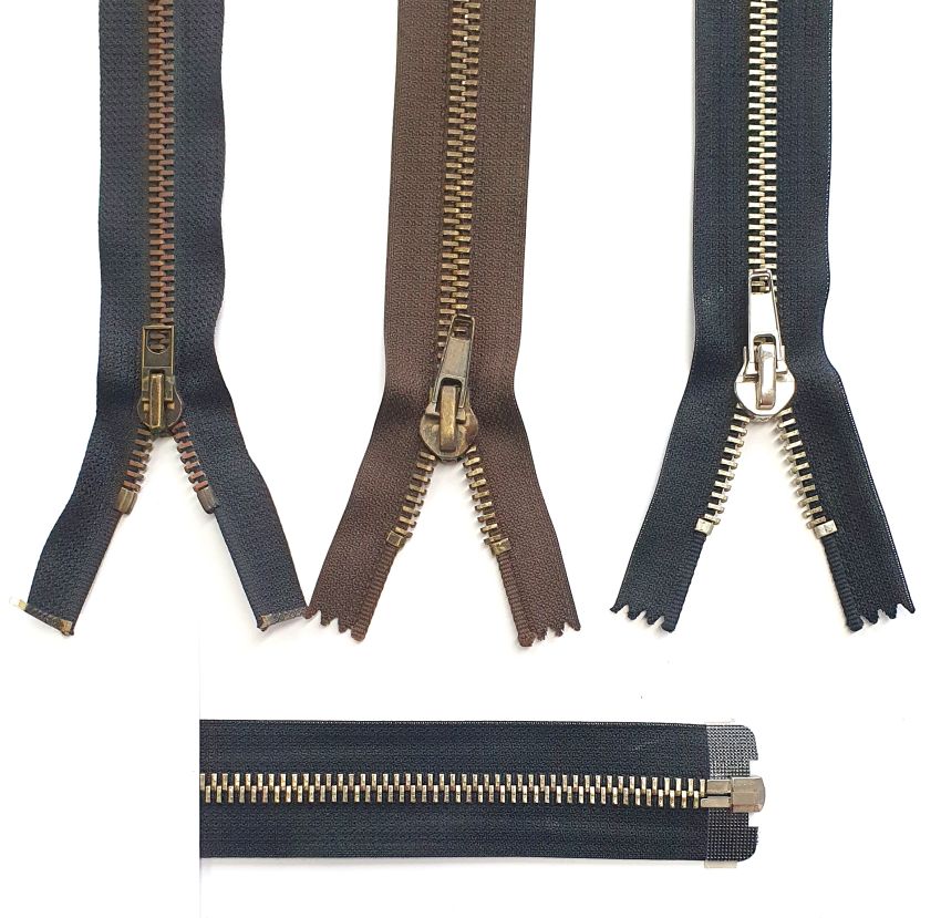 Rits metaal deelbaar extra zwaar