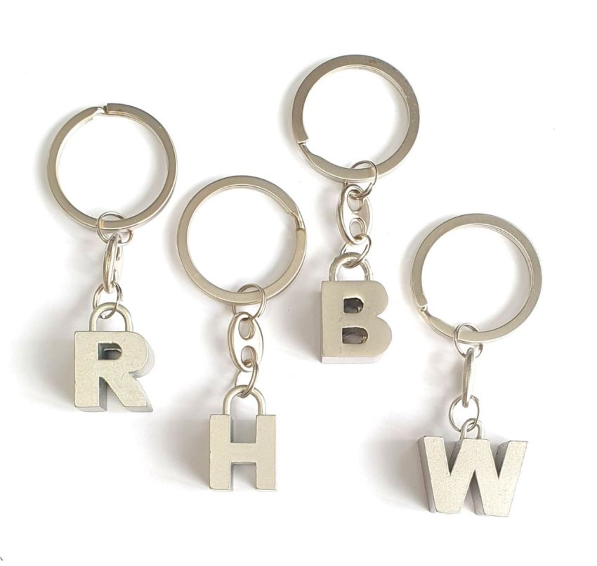 Letter sleutelhanger A t/m Z